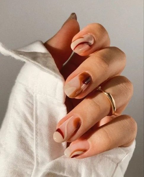 30 manucures d'Automne repérées sur Pinterest - Blog Bordelaise By Mimi